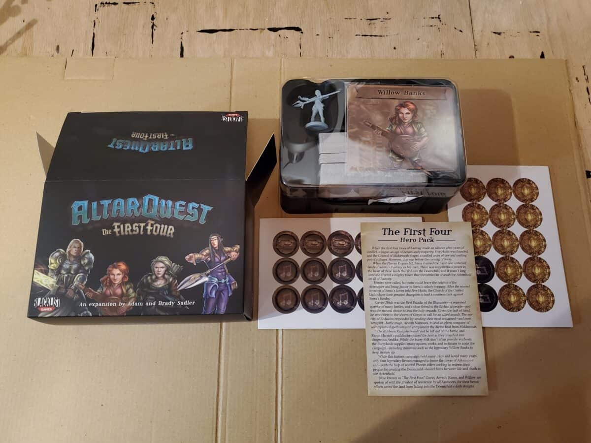 Altar Quest Unbox and Content Review - Elvylers Gaming Blog