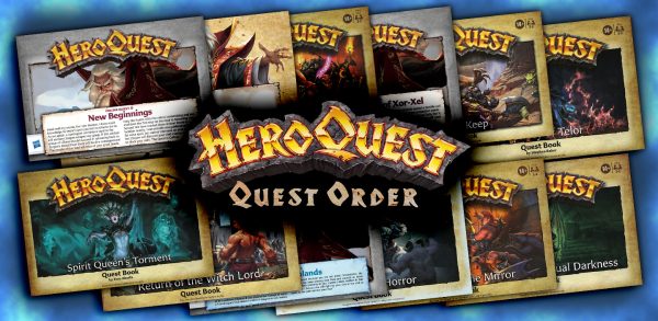 HeroQuest Official Quest Order - Elvyler's Game Room
