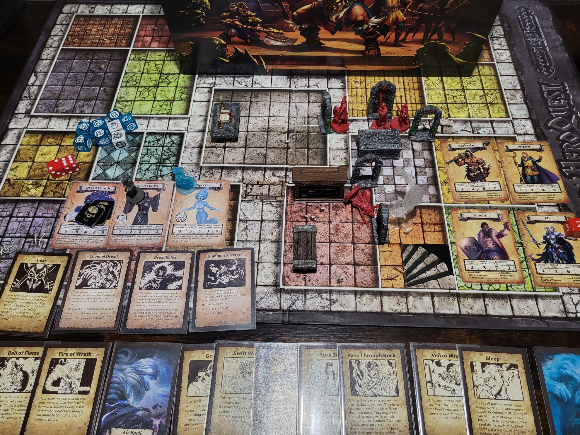 HeroQuest: Rise of the Dread Moon Review - A Deep Delve - Elvyler's ...