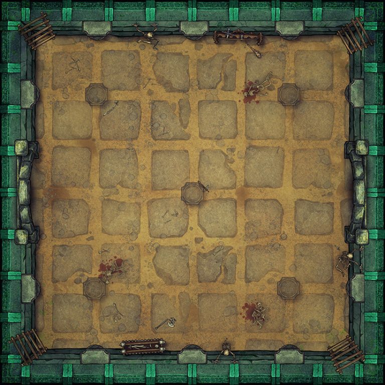 Tabletop & RPG Tileset - Package 01 - Elvyler's Game Room