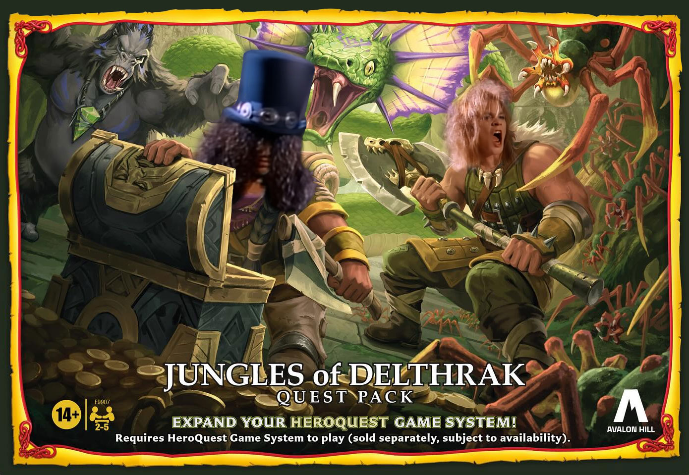 HeroQuest: Welcome to the Jungles of Delthrak - Board Games Spot